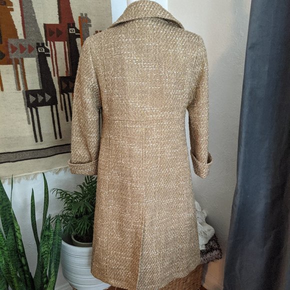 Mossimo Supply Co. | Jackets & Coats | Mossimo Wool Blend Gold Coat ...